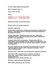 FINAL EXAM Preparation CS344 2019 Spring Doc CS 344 FINAL EXAM Spring