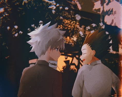 Hunter X Hunter Killua Zoldyck And Gon Freecss 2k ดาวน์โหลดวอลเปเปอร์