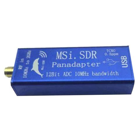 New Broadband Software Msi Sdr 10khz To 2ghz Panadapter Sdr Receiver 12 Bit Adc Compatible With