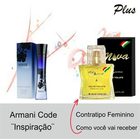 Contratipo Nova inspirado no Perfume Armani Code Ideal para o seu dia a dia Fixação de a