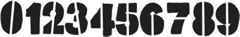 Blocking Stencil Otf 400 Font Decorativedisplay Industr What Font Is