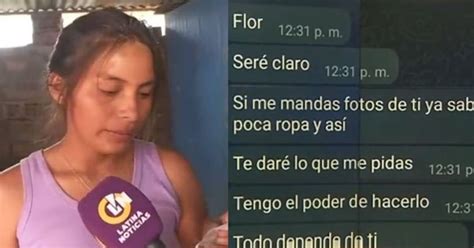Estudiante Que Perdió Todo Por Huaico Es Acosada Le Piden Fotos A