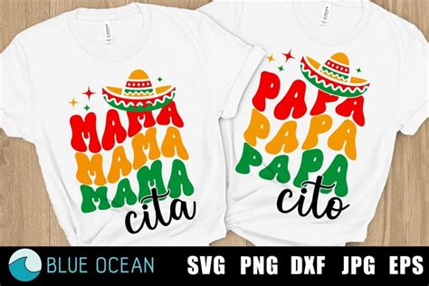 Cinco De Mayo Svg Mamacita Svg Papacito Svg Fiesta Svg
