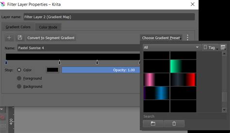 Gradient Map Krita Update Pergogo