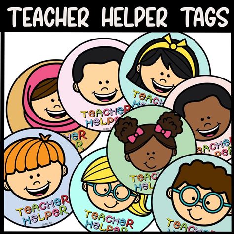 Teacher Helper Tags