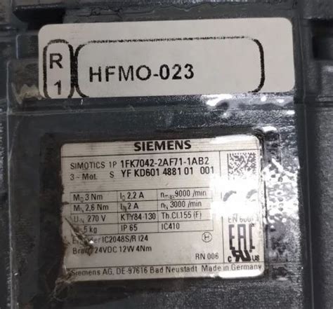 Siemens Servo Motor At ₹ 10000 Piece Secunderabad Id 2852788772162
