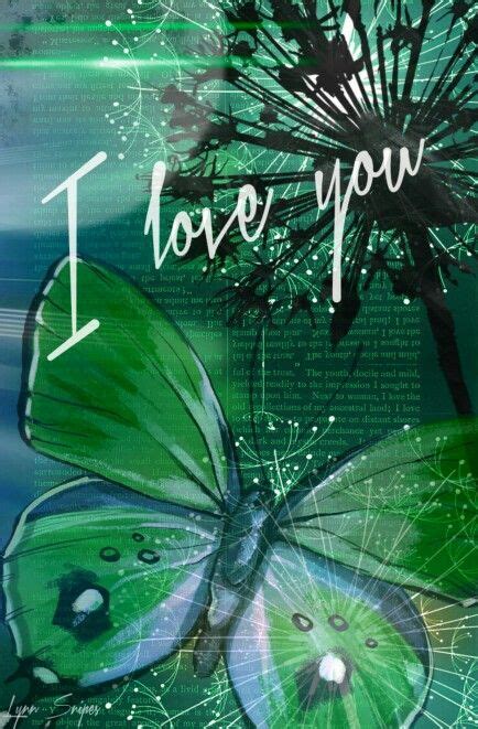 I Love You By Lynn Snipes Plant Leaves Graphic Art Graphic