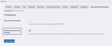 How To Allow Customers To Order In Decimal Quantity In Woocommerce Documentation