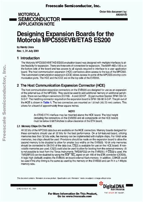an2001 361934 pdf datasheet download ic on line