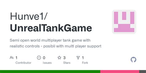 Github Hunve Unrealtankgame Semi Open World Multiplayer Tank Game