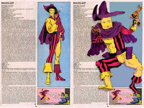 The Official Handbook To The Marvel Universe REDUX Edition MADCAP By