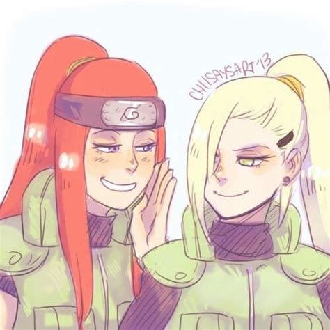 Two Anime Girls With Red Hair And Green Outfits One Is Holding Her