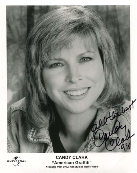 Candy Clark Autograph Signed Photographs
