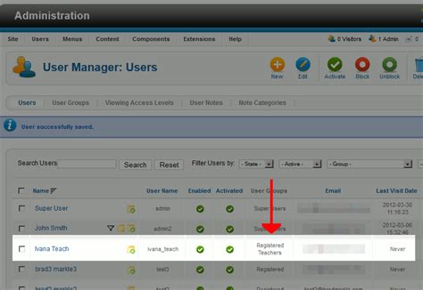 Joomla 25 Acl Assigning Users To User Groups Inmotion Hosting