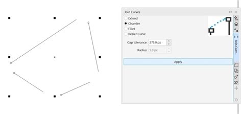 Macro Or Scipt For The Join Curves Chamfer Command General