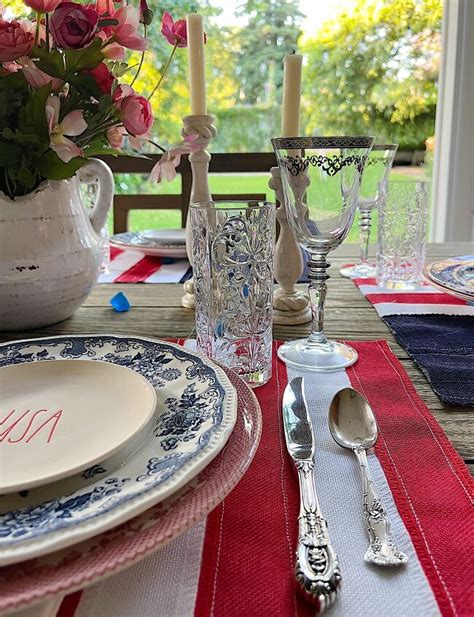 Decoraciones Diy Del 4 De Julio Para Tu Mesa Hometalk