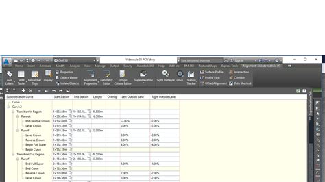 solved superelevation error autodesk community
