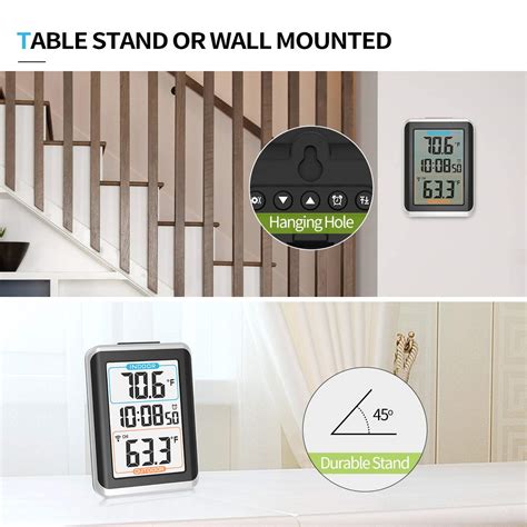 Geevon Indoor Outdoor Thermometer Wireless Digital Bahrain Ubuy