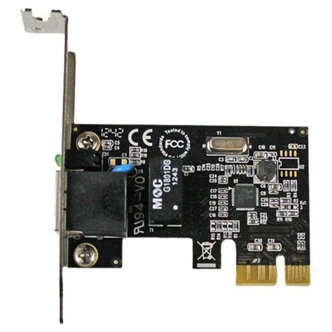 Startech Port PCIe Gigabit NIC Card Low Profile Silver Techinn