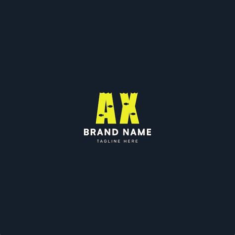 premium vector ax letters vector logo desgin