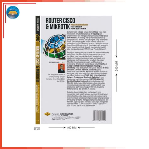 Jual Buku Router Cisco Dan Mikrotik Ip Routing Dalam Teori Dan Praktek