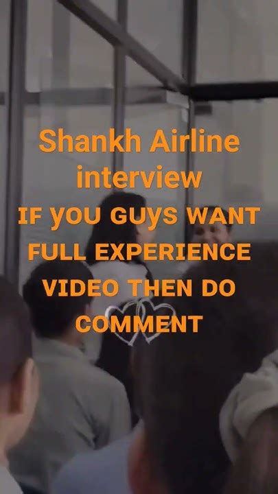 Shankh Airline Interview Experience In Lucknow Cabincrew Airlines