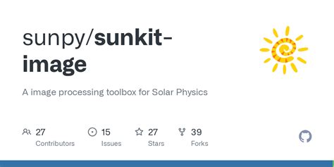 Github Sunpysunkit Image A Image Processing Toolbox For Solar Physics