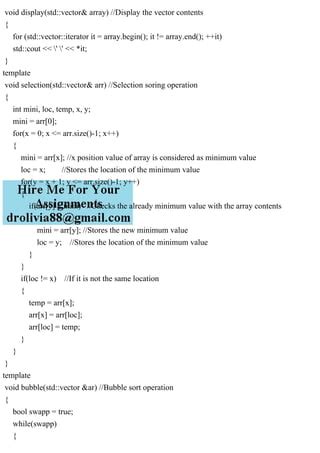 Include Algorithm Include Vector Include Iostream Usi Pdf