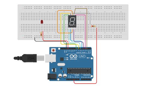 Circuit Design Activity 8 7 Segment Display Group 3 Tinkercad