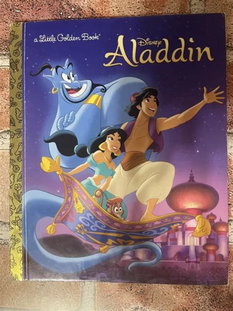 Disney Aladdin Little Golden Book 2004 £382 Picclick Uk