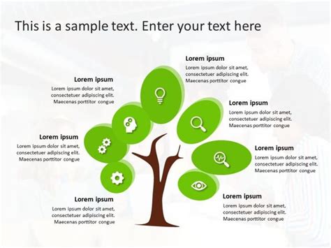 Tree Growth PowerPoint Template Powerpoint Templates Powerpoint Slide Templates Powerpoint