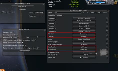 Discrete Throttle Input Not Functional Issue 34 Linuxgurugamer Ksp Advanced Flybywire GitHub