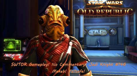 SWTOR Gameplay No Commentary Jedi Knight Makeb Failsafe YouTube