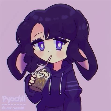 Maki Drinking A Mcfloat Ibispaint