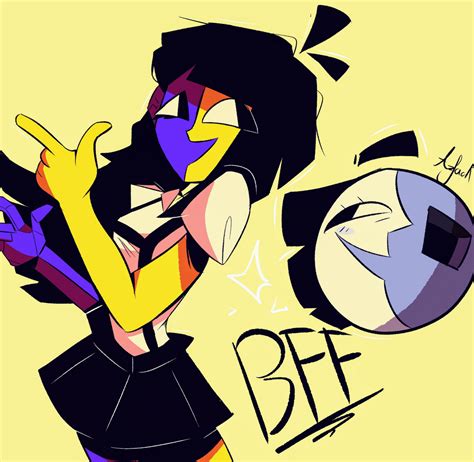 Ena And Moony By Azjackdavoid On Newgrounds