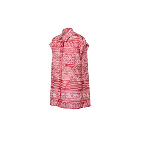 Monogram Tiles Boxy Shirt Ready To Wear Louis Vuitton