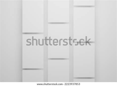 Modern Rectangle Pattern Light Shadow 3d Stock Illustration 2223937853 Shutterstock