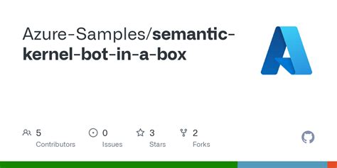 Github Azure Samplessemantic Kernel Bot In A Box