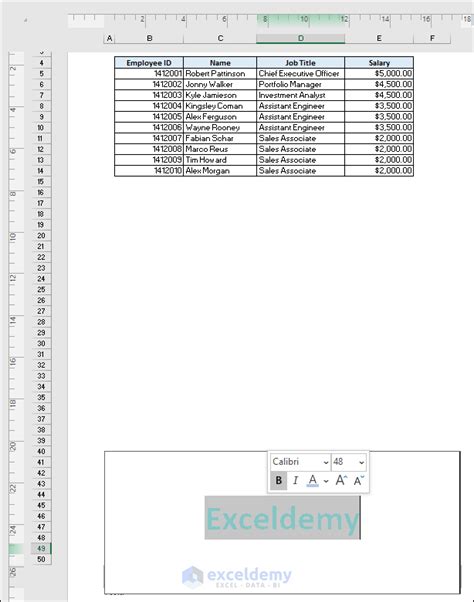How To Add Draft Watermark In Excel Easy Ways Exceldemy