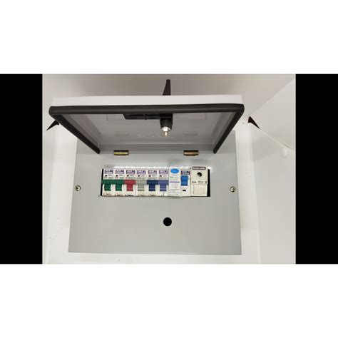 6mcb Safety Single Phase Metal Db Box Complete Set Set Db Besi