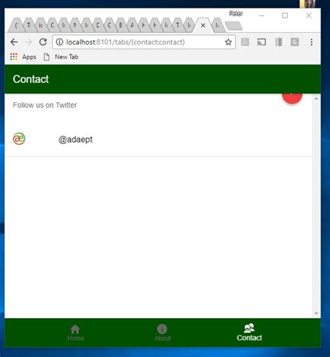 Testing Ionic Lab Vs Live Alignment And Selection Issues With Fab Buttons Issue