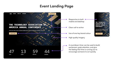 Tips For Designing Brilliant Event Websites EventsAir