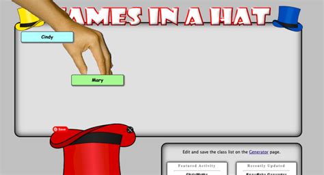 Free Name Picker Classroom Clipart