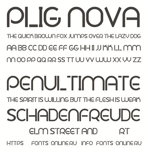 Plig Nova Font