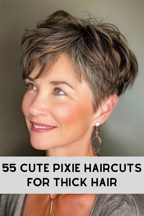55 Super Cute Pixie Haircuts For Thick Hair Best Pixie Cut For Thick