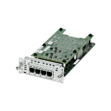 NIM 4FXO Cisco 4port NetworkInterfaceModule FXO Universal NIM 4FXO Touchpoint Technology