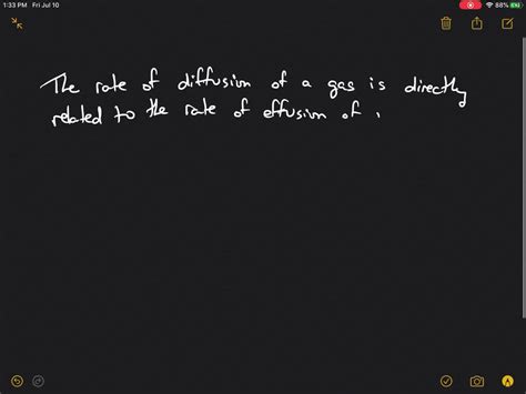 If Gas X Diffuses Faster In Air Than Gas Y Is Gas X Also Likely To Effuse Faster Than Gas Y