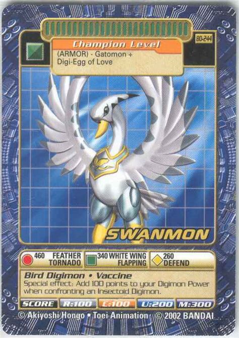 Card Swanmon Digimonwiki Fandom