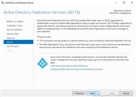 How To Install Ad Fs 2016 For Office 365 250 Hello