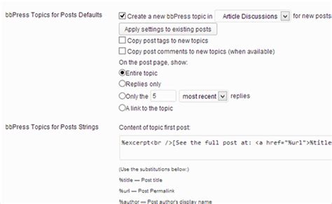 How To Add BbPress Forum To WordPress Posts As Comments